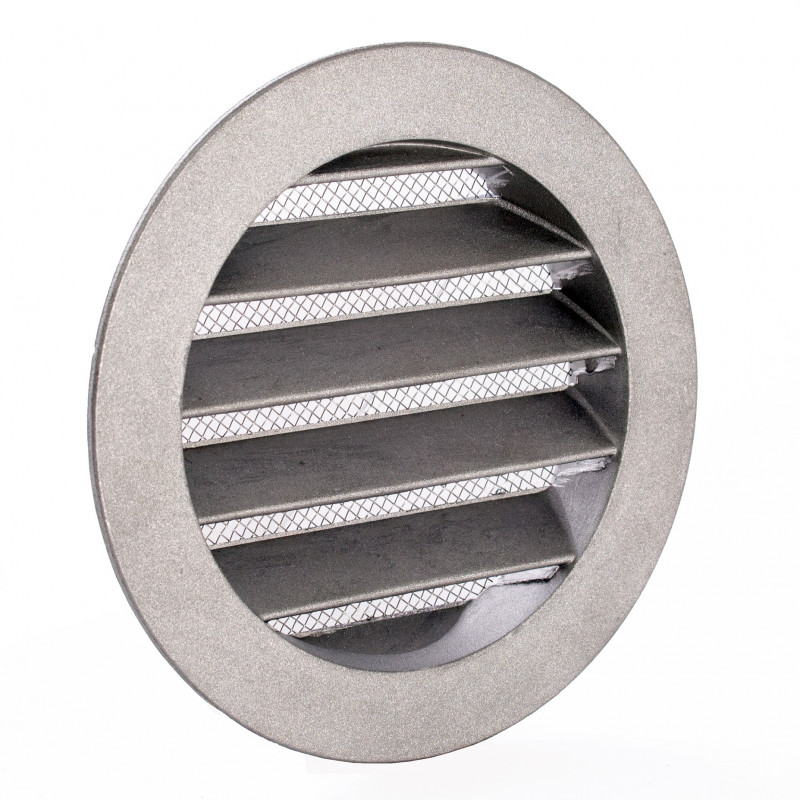 AV - Metall-gitter mit Flansch und Insektenschutzgitter
